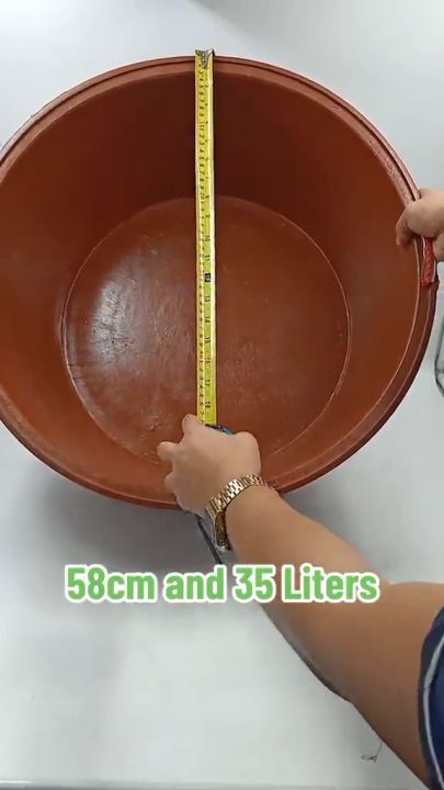 Industrial Grade Rubberized Plastic Basin Fish Banyera Round BANYERA ...