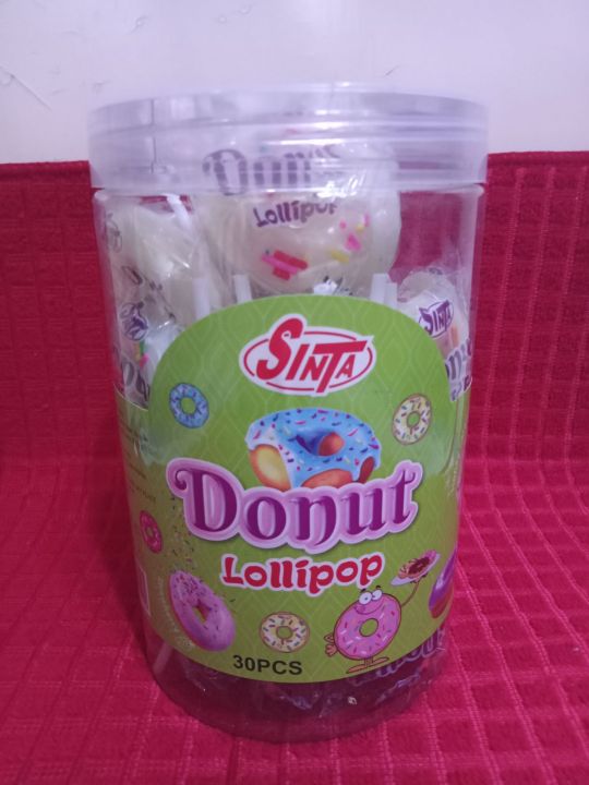 Sinta Donut Lollipop hard candy 30pcs | Lazada PH