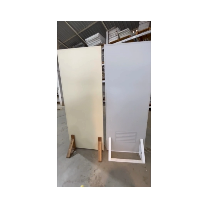 ⚡[แถมฟรีวงกบ] ประตู ห้องน้ำ PVC 70x200 | สีครีม มาตรฐานโรงงาน ราคาถูก ...