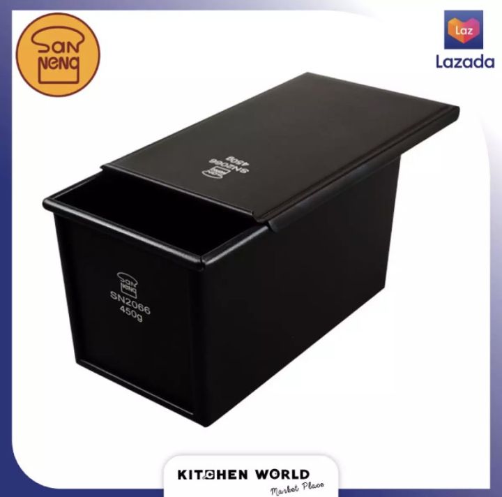 San neng SN2066 450g. Loaf Pan Low Sugar / พิมพ์อบขนมปัง 450 กรัม ...