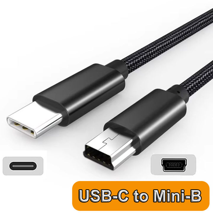 USB Type C to Mini USB Adapter Cable for Camera MP3 MacBook Pro USB-C ...