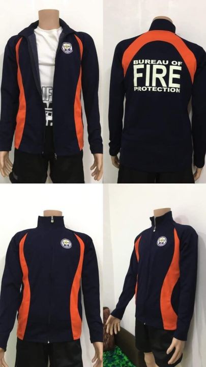 BFP Full Zipper Jacket (Reflectorized Print) for BFP Personnel Only ...