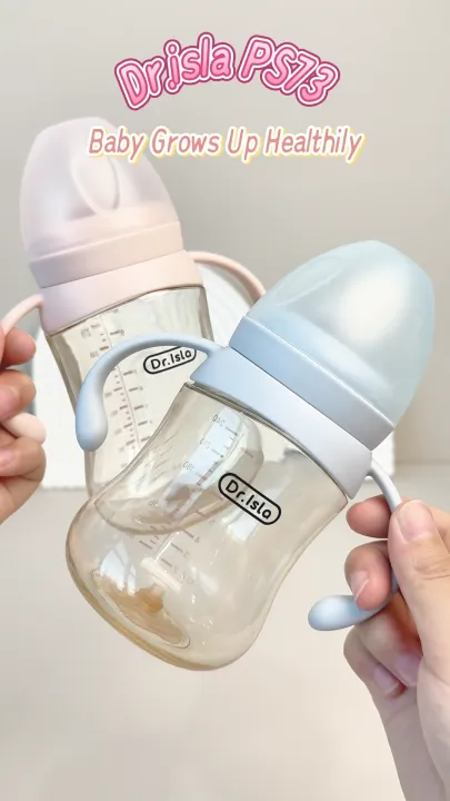 Dr.isla PPSU Baby Bottle Anti Colic 160/240/300ml Heat Resistant ...