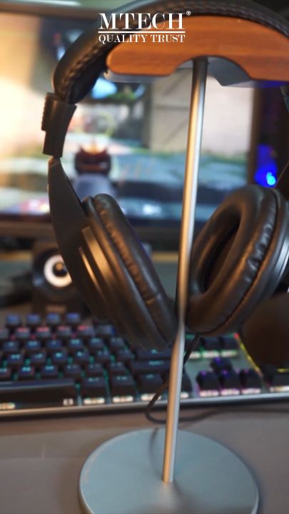 M-TECH ORIGINAL Headset / Headphone A4 Pc/Laptop dan Smartphone With ...