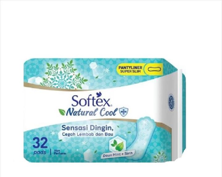 softex pantyliner super slim 32 pads | Lazada Indonesia