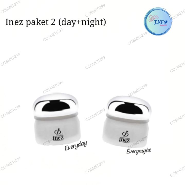 INEZ PAKET SKINCARE WHITENING /skin care bpom | Lazada Indonesia