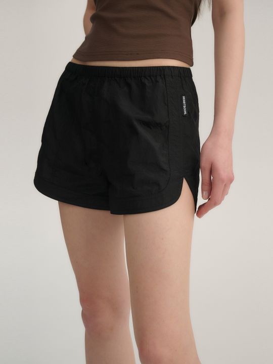 กางเกงขาสั้นออกกำลังกายเอวสูง HeartBoon กางเกงโยคะ กางเกงออกกำลังกาย ...