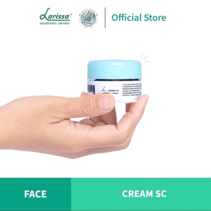Cream Sun Block dan Collagen Larissa | Lazada Indonesia