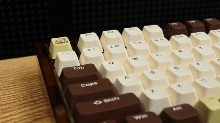 WOMIER 146 Keys Camp ISA Profile Double Shot PBT Keycaps Custom Dye ...