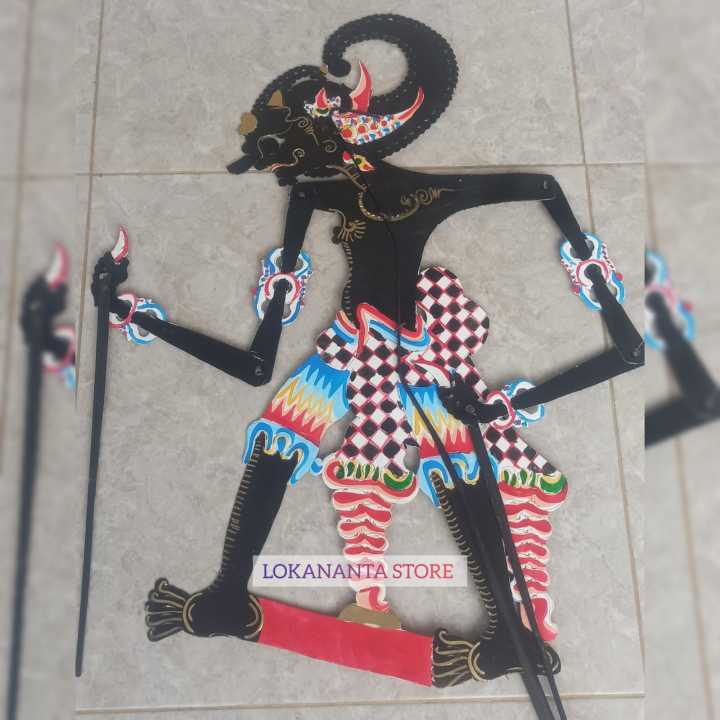 BIMO BIMA WERKUDARA TOKOH WAYANG KULIT WAYANG MAINAN | Lazada Indonesia