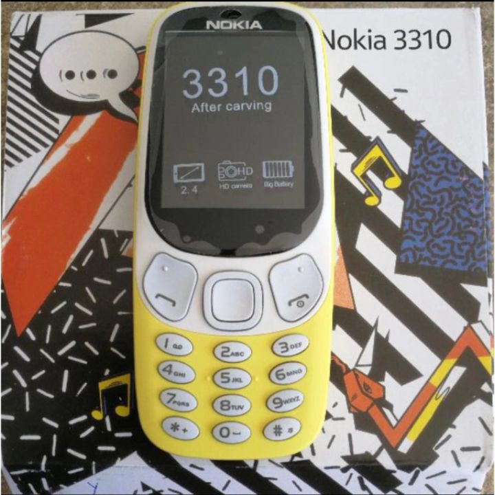 Nokia 3310 Feature Phone Dual Sim 2.4 Inch Colour Screen BT 1500MAh 25 ...