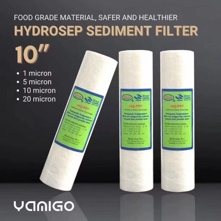 HYDROSEP SEDIMENT FILTER HQ-PPF 10” | Lazada PH