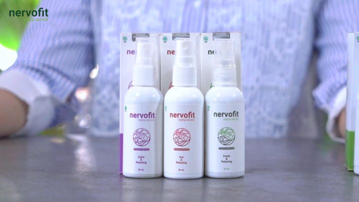 Nervofit Herbal spray bantu gangguan sudah tidur malam insomnia ...