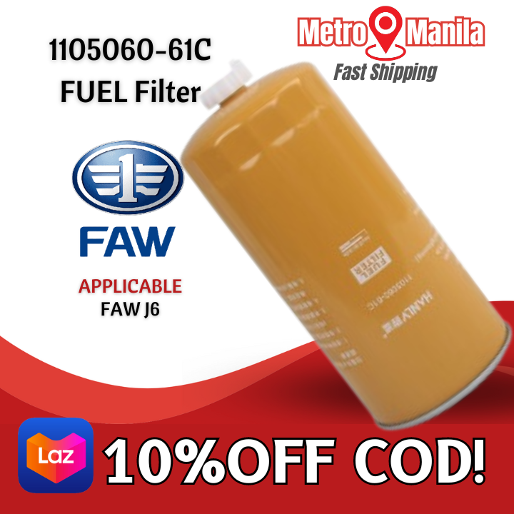 1105060-61C FAW J6 Fuel Filter | Lazada PH