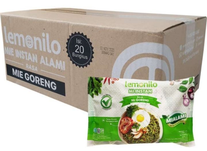 Lemonilo Mie Instan Alami Rasa Mie Goreng isi 20 pcs | Lazada Indonesia Lemonilo Mie Instan Alami Rasa Mie Goreng isi 20 pcs | Lazada Indonesia