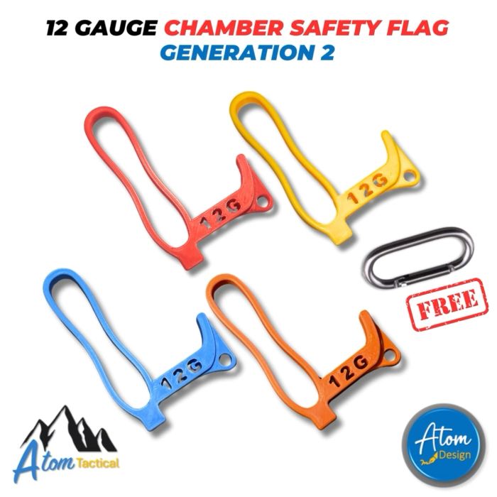 เซฟตี้รังเพลิง ขนาด 12GA - 12GA รุ่นที่ 2 / 12 GA / 12 Gauge Chamber Safety Flag Gen 2 [Atom ...
