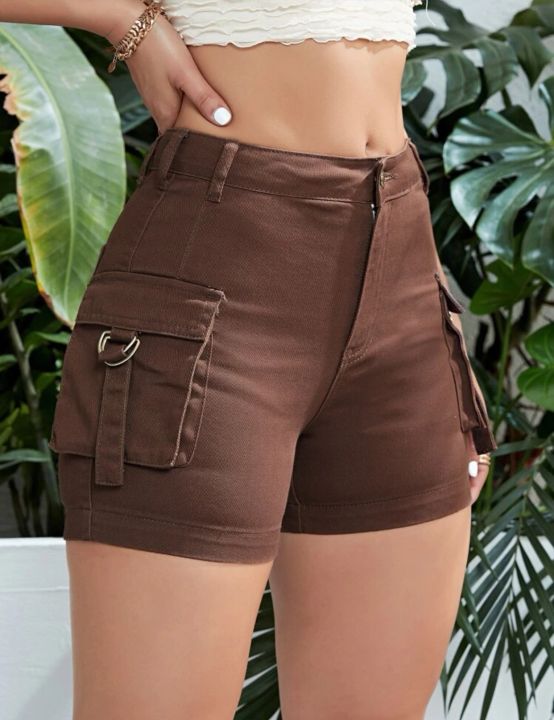 (3 For 100) Flap pocket side denim short | Lazada PH