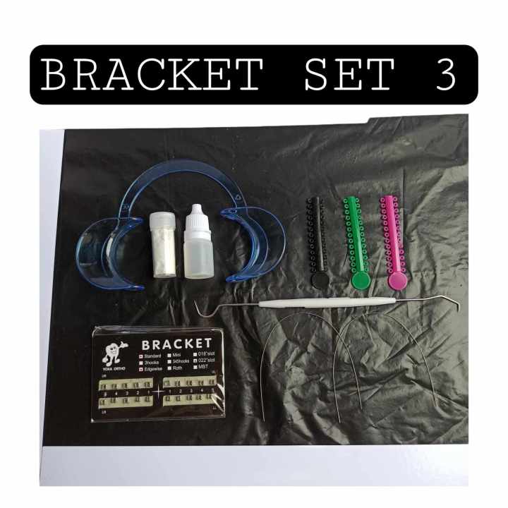 Bracket sets (1,2,3) with glues adhesive | Lazada PH