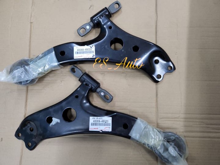 *ORIGINAL TOYOYA ACV30, ACV40, ASV50 CAMRY FRONT LOWER ARM LH/ RH HARRIER, ALPHARD, ESTIMA | Lazada