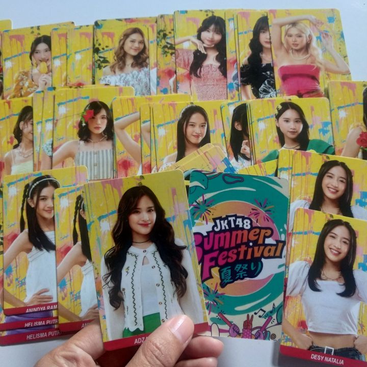 Photocard JKT48 SUMMER FESTIVAL 2023 unofficial | Lazada Indonesia