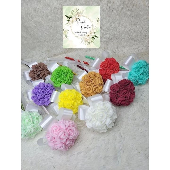 PROMO mini bouquet for wedding (mother, ninang , flower girls ...