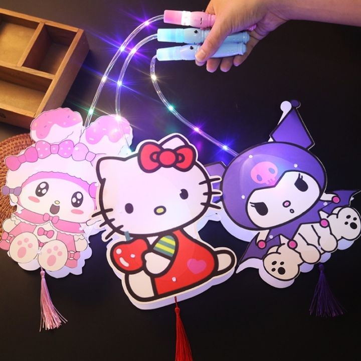 New Capibara Flashing Handheld Cartoon Lantern LED Glowing Toy Street ...