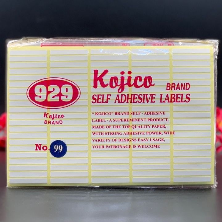 Kertas label 929 Kojico 5 x 34mm | Lazada Indonesia