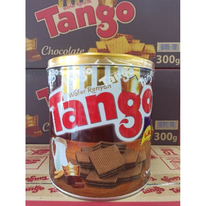 1 Karton Wafer Tango Kaleng 300gr | Lazada Indonesia