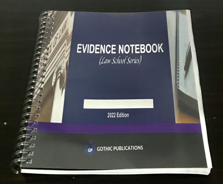 (Codal-Law School) Evidence Notebook | Lazada PH