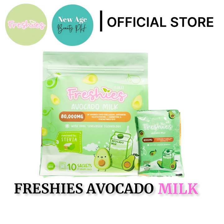 FRESHIES Avocado Milk| Collagen Drink| 80,000mg Hydrolyzed Collagen ...