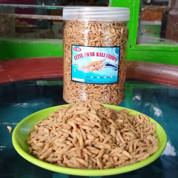 Teri crispy air tawar Cetul 250gr Toples | Lazada Indonesia