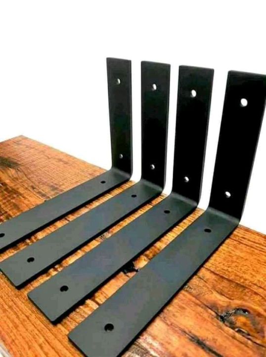 Bracket Rak Dinding Penyangga Besi Siku Ambalan Serbaguna | Lazada ...