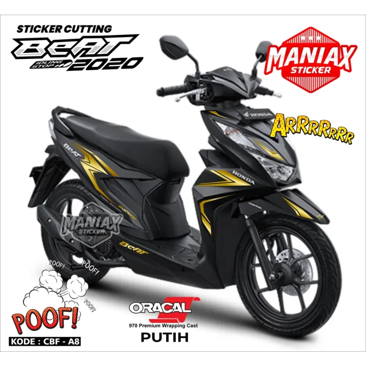 cutting sticker beat deluxe 2020 gold edition sticker body all new beat ...