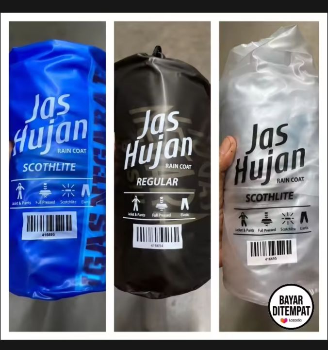 JAS HUJAN TUGAS NEGARA BOS (100% ORIGINAL) | Lazada Indonesia