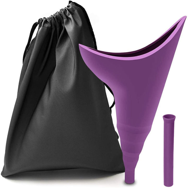 Portable Reusable Urinal Funnel with Extension Tube Urinal Standing Up ...