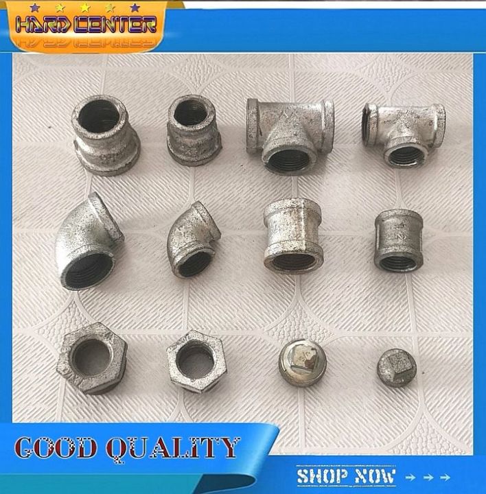GI water fittings 1/2 , 3/4 S-40 Elbow, Tee, Bell Reducer, bushing ...