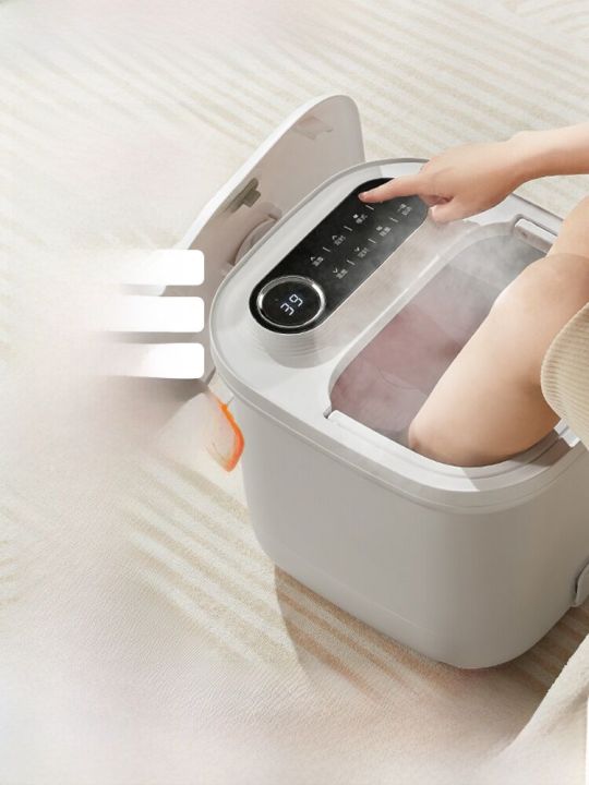 Midea Intelligent Electric Heated Automatic Foot Bath Tub Massage Home ...