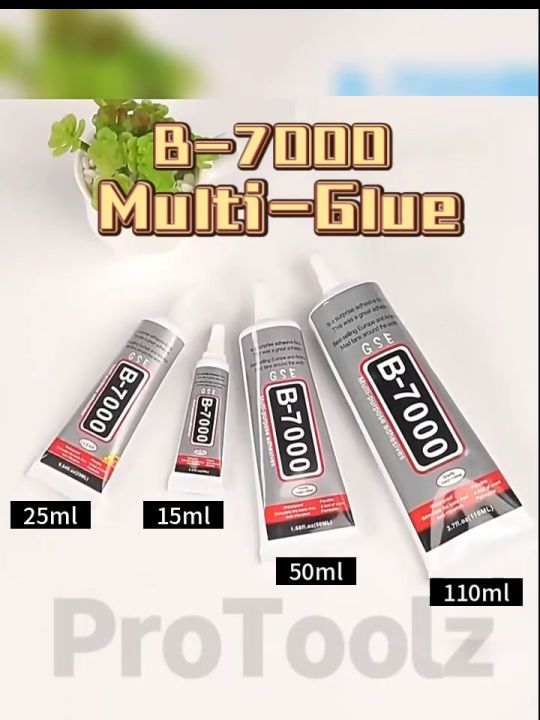 【Local Seller】1Pcs B-7000 Glue B7000 Multi Purpose Glue Adhesive Epoxy Resin Repair Cell Phone ...