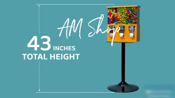 HAILANG Gashapon machine, candy machine, vending machine, coin-operated ...