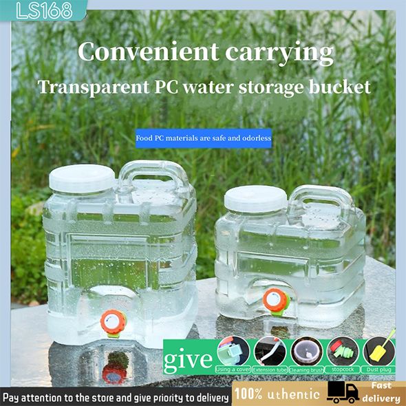 Portable food grade water container 5L/10L/15L with faucet for camping and picnic driving ...