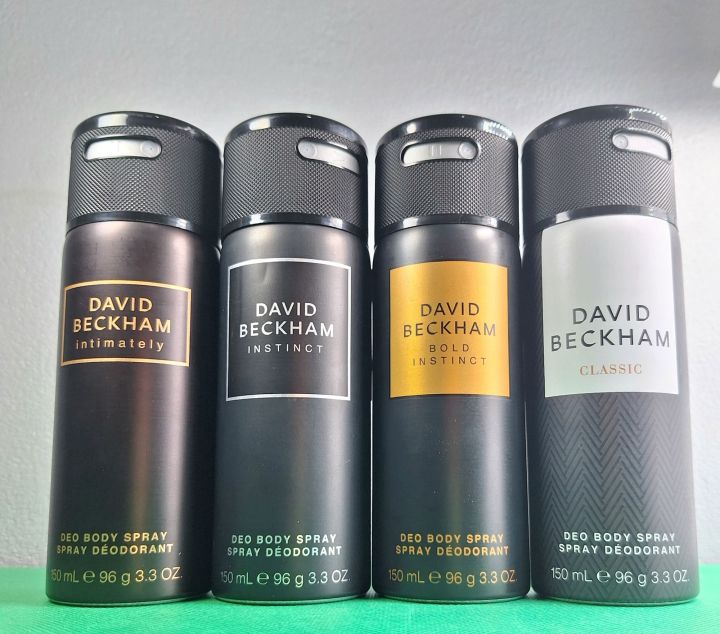 David Beckham Spray สเปรย์ ระงับกลิ่นกาย เดวิดเบคเเฮม ขนาด 150 มล. ...