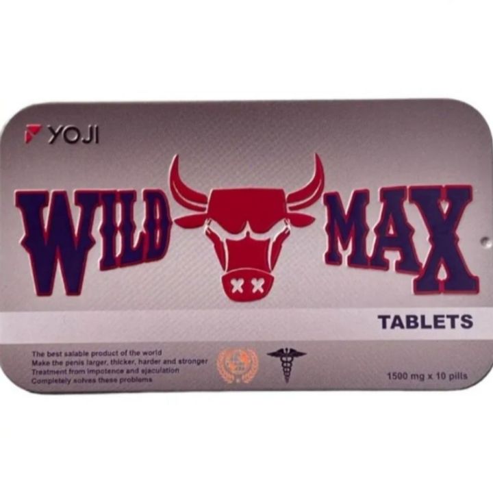 ORIGINAL Wild MAX 10 tablets for Men Discreet Packaging | Lazada PH