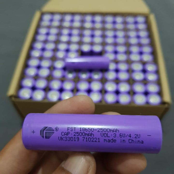 Battery Lithium FST 18650 3.7V 2000mAh 3C | Lazada Indonesia