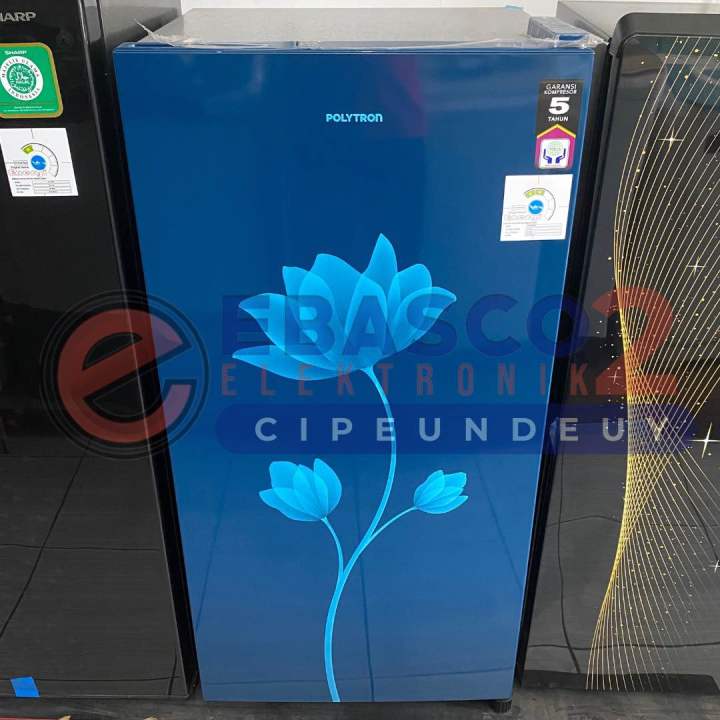 POLYTRON Kulkas PRA 18 ALR/ALB - Kapasitas 180 Liter 1 Pintu Jumbo ...