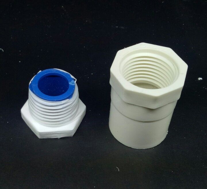 PVC connector with lock nut 1/2 | Lazada PH