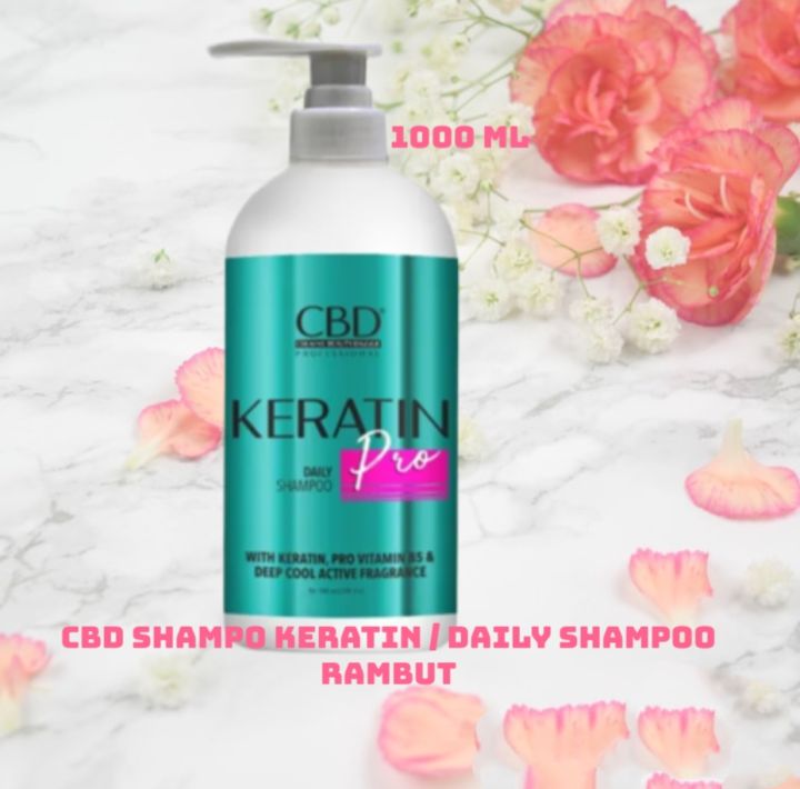 CBD Shampo Keratin / Daily Shampoo Rambut 1000ml | Lazada Indonesia