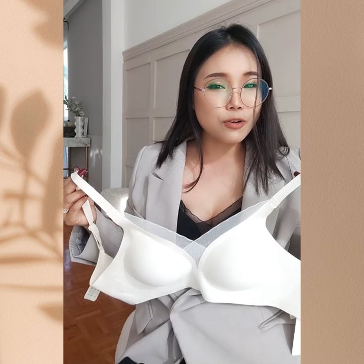 [ขายดี] NANA BRA บราไร้โครง บราญี่ปุ่น นานะบรา รองรับคัพA-C บราไร้ขอบ ฟองน้ำล็อคทรงสวยเป็น ...