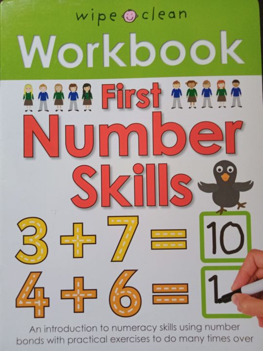 Workbook First Number Skills 58Li | Lazada PH