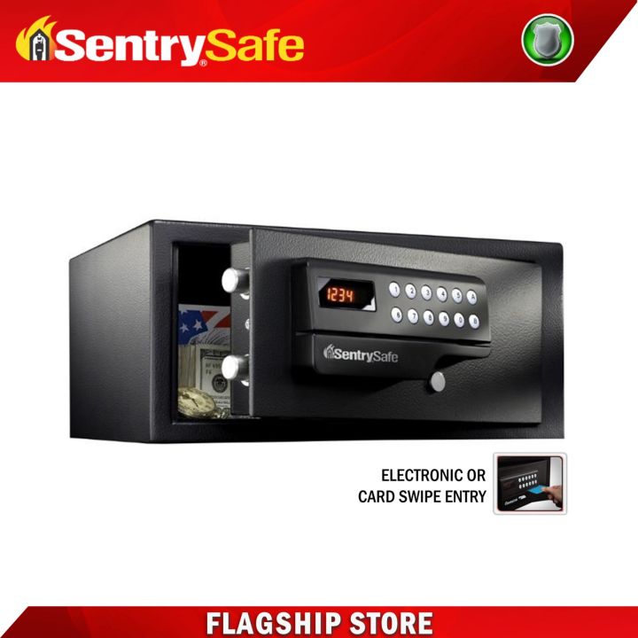 SENTRY SAFE H060ES Security Protection Small Hotel Vault with Card ...