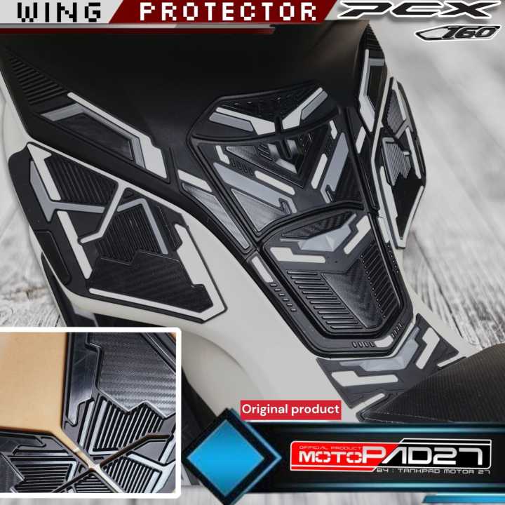 Tankpad Pcx 160 Rubber Body Protector Pcx 160 Bahan Karet | Lazada ...